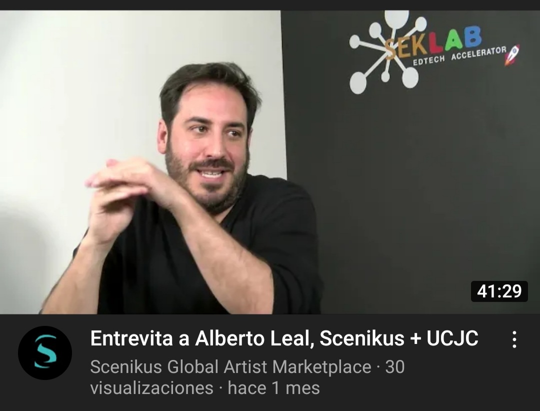 ENTREVISTA: Alberto Leal - Grado en Artes Digitales