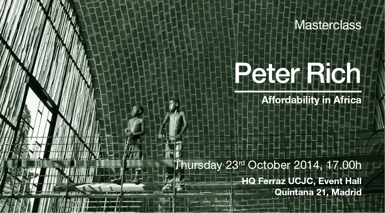 Masterclass Peter Rich; ´Affordability in Africa´ - Faculty of ...