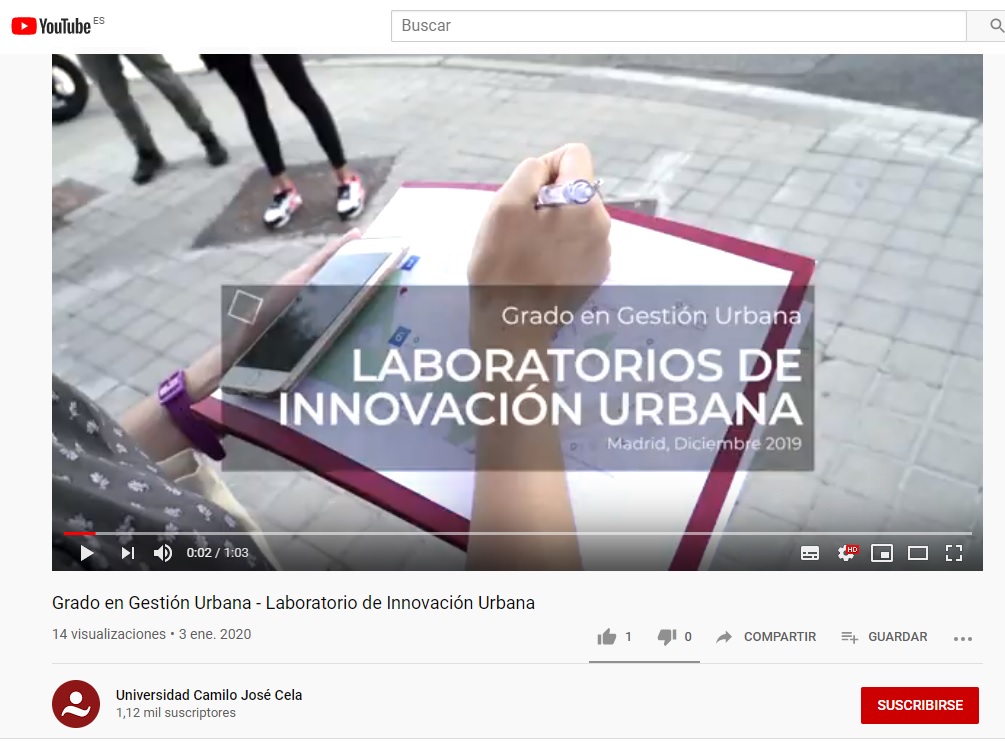 LABORATORIOS DE INNOVACIÓN URBANA - Comunidad UCJC